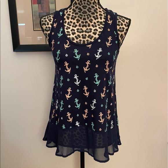 Maison Jules | Tops | Maison Jules Anchor Top | Poshmark